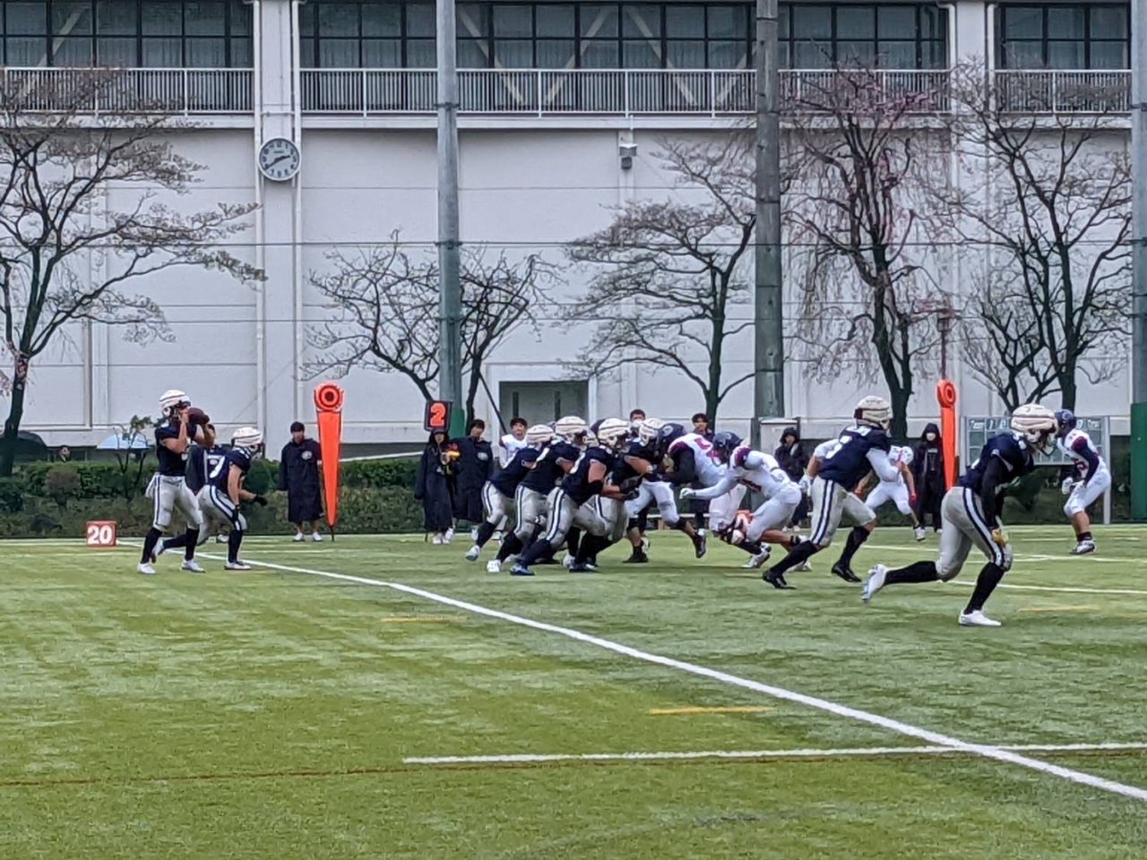 足立学園高等学校 WILD BEARS 合同練習 – 学習院大学アメリカンフットボール部 GENERALS